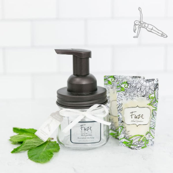Foaming Essential Oil Hand Soap - Muscle Milk - FuzeBody.com